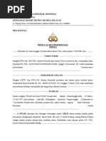 Contoh Format Bap | PDF