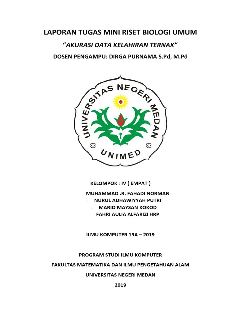 Laporan Tugas Mini Riset Biologi Umum | PDF