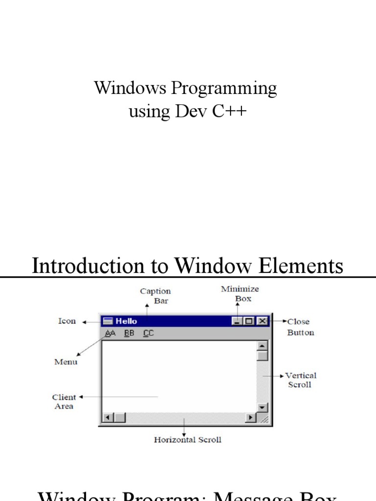 Windows Programming - Final | PDF | Component Object Model | Component Based Software Engineering
