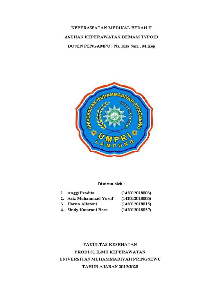 Asuhan Keperawatan Demam Typhoid | PDF