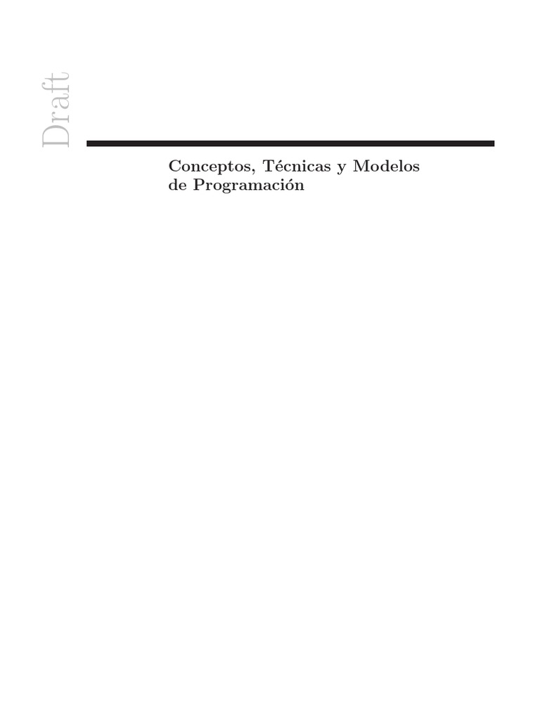 Conceptos Tecnicas Modelos de Programacion PDF | PDF | Programacion ...