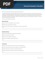 General Evaluator Script | PDF