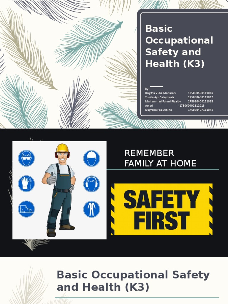 Basic Occupational Safety and Health (K3) | PDF | Occupational Safety ...