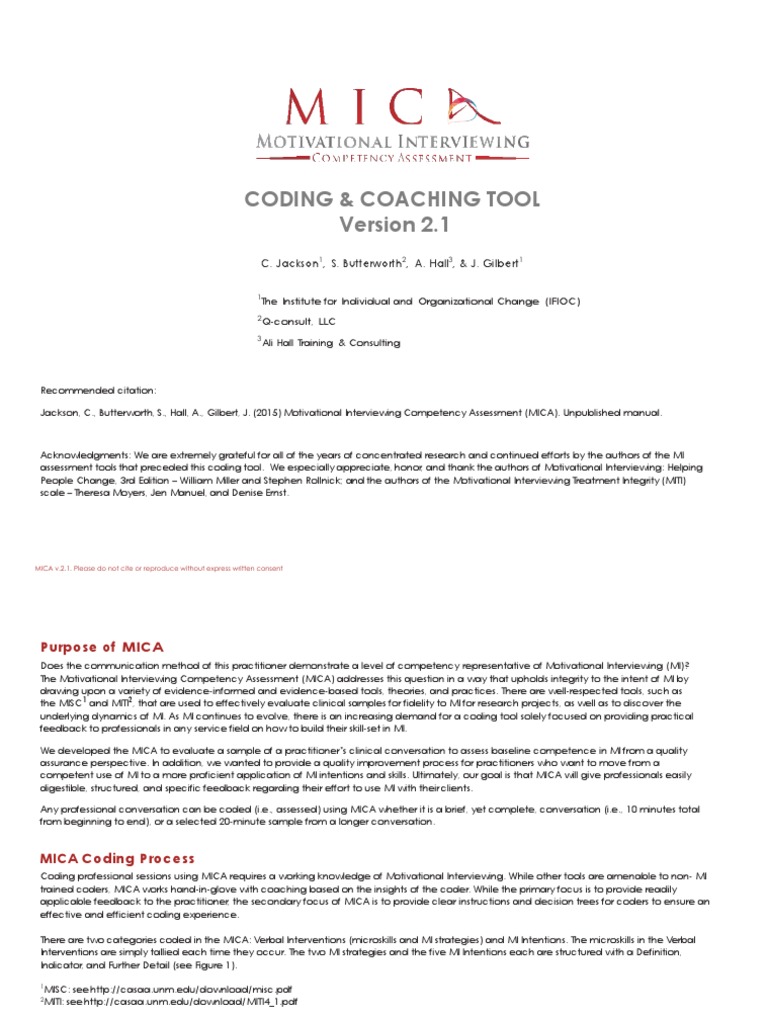 Mica V2 1 PDF | PDF | Epistemology | Psychological Concepts