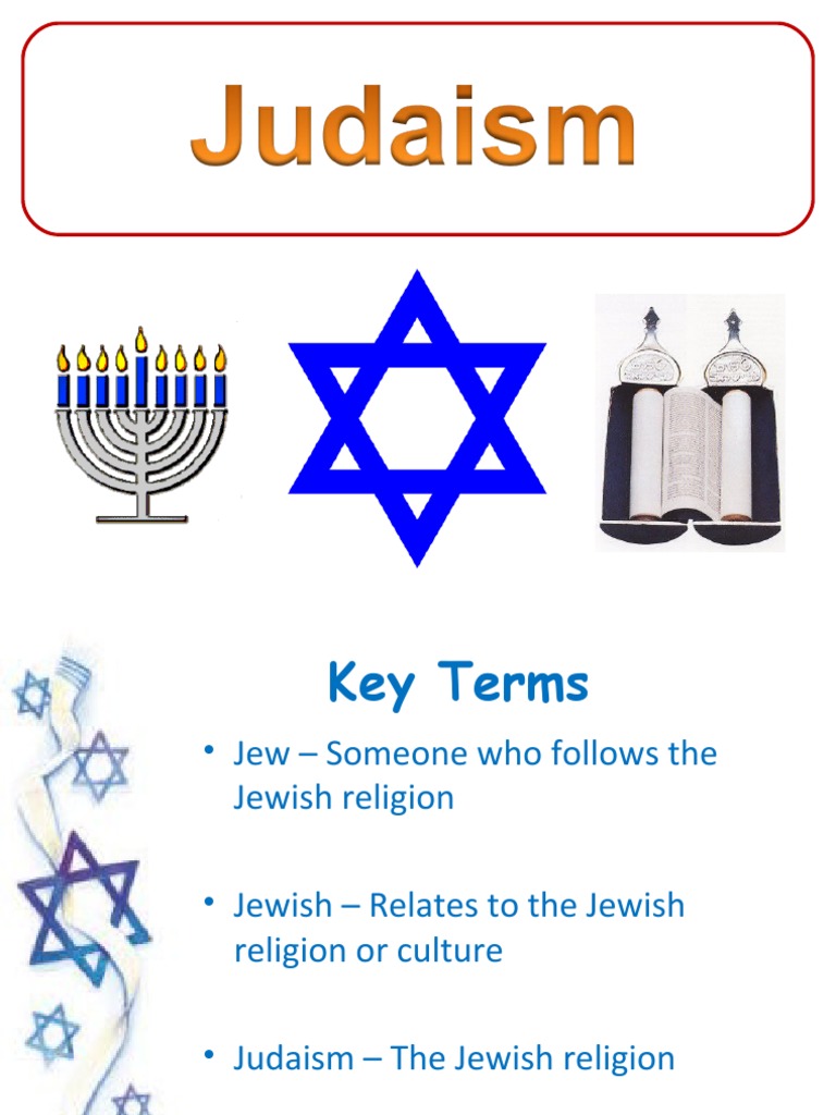 KS3 Judaism Key Terms & History | PDF | The Exodus | Torah