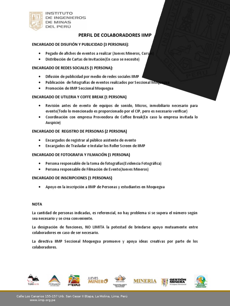 Perfil Colaborador | PDF | Juegos y actividades | Ciencias sociales