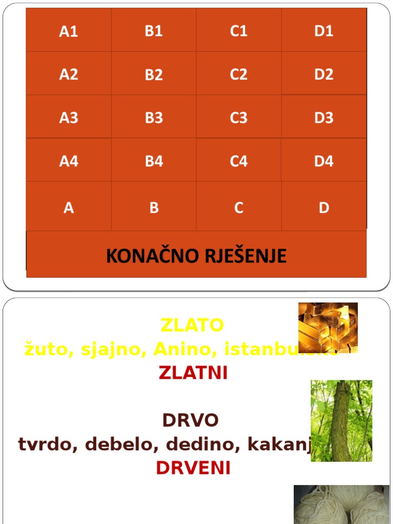 4 Gradivni Pridjevi | PDF