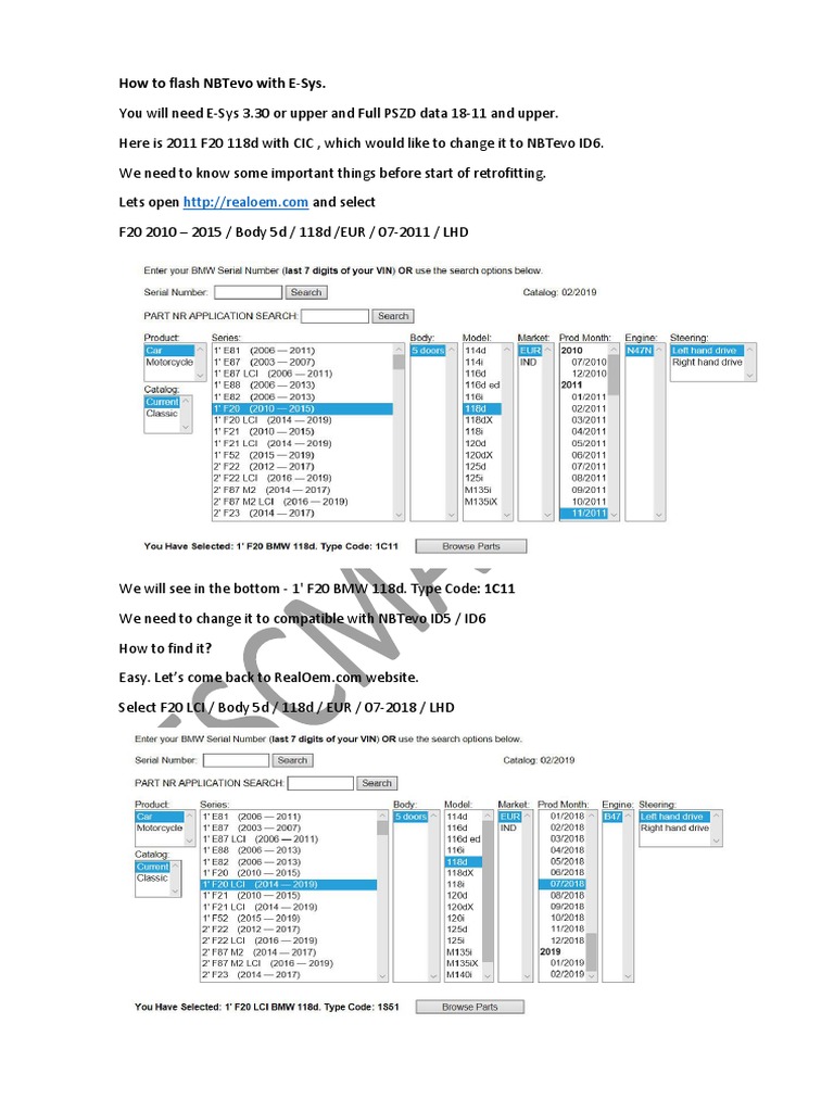How To Flash NBTevo With E-Sys | Download Free PDF | Areas Of Computer ...
