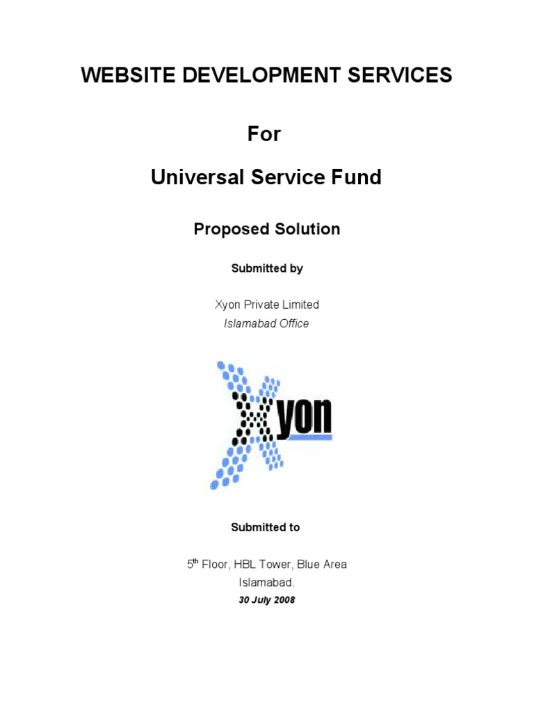 Proposal For Database Development | PDF | Software Development | Programmer