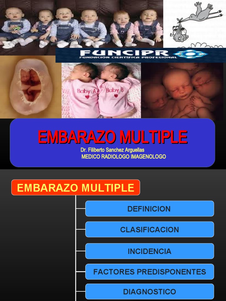 Embarazo Multiple | PDF | Gemelo | El embarazo