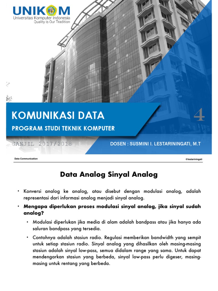 4 Modulasi Analog PDF | PDF