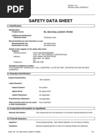 Safety Data Sheet - Distilled Water | PDF | Dangerous Goods | Toxicity
