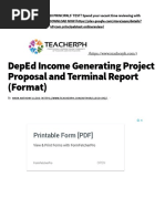 SAMPLE Income Generating Project ProposAL | PDF | Art | Business