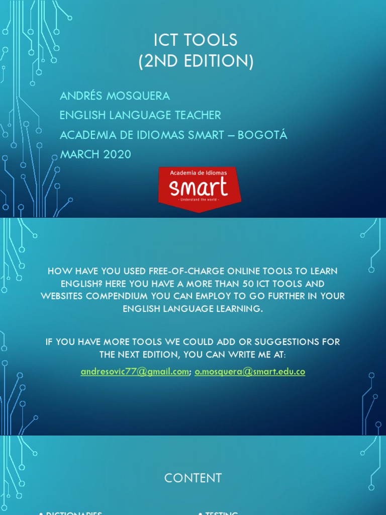 Ict Tools (2nd Edition) | PDF | Dictionary | Educational Technology