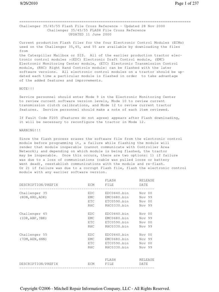 CATERPILLAR FLASH FILES REFERENCE - 29352d1282876866-Wash-File-Cat-Ecm ...