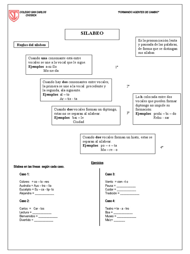 El Silabeo. 4º | PDF | Los símbolos | Semiótica