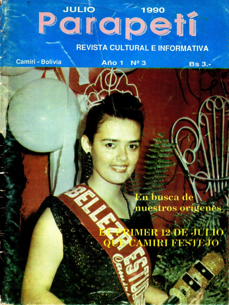 Revista Parapeti Jul 1990 PDF | PDF