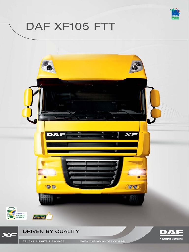 Daf XF105 FTT Web | PDF | Carro | Indústria automobilística