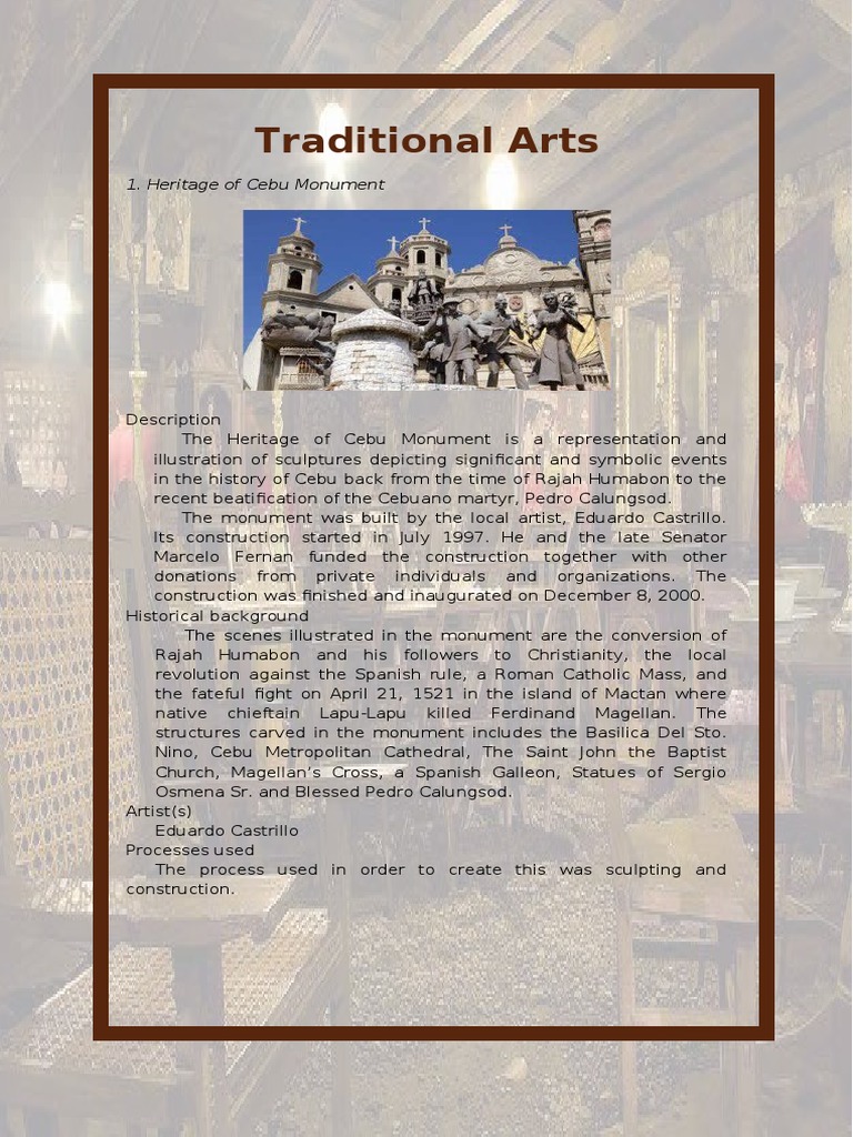 Region's traditional and contemporary art | Cebu | Sculpture