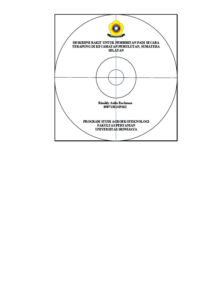 Cover CD Unsri | PDF