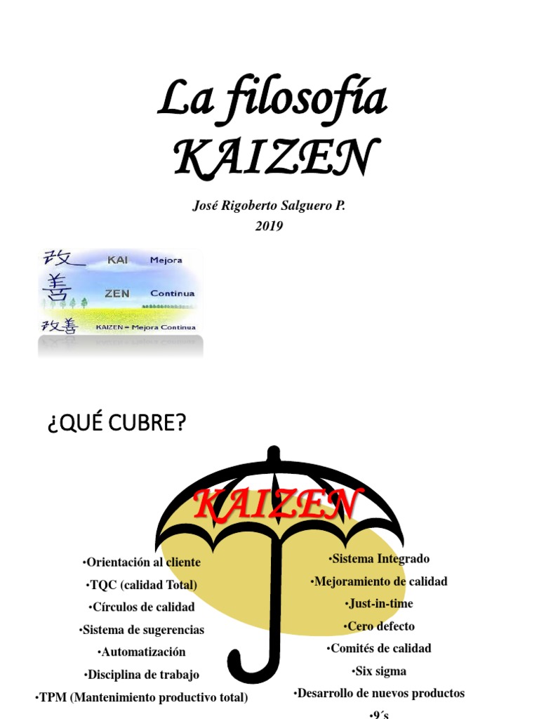 Kaizen PDF | PDF | Calidad (comercial) | Seguridad y salud ocupacional