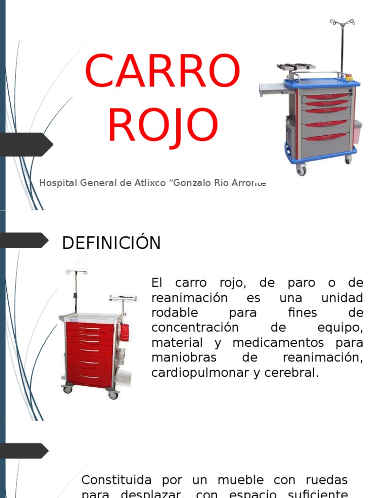 Carro Rojo | PDF | Reanimación cardiopulmonar | Medicina