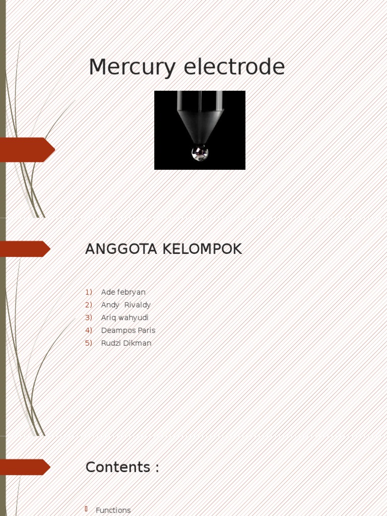 Mercury Electrode | PDF