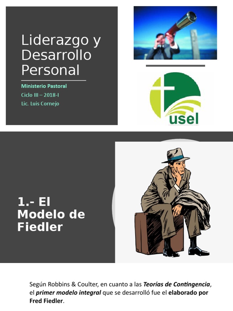 1 El Modelo de Fiedler | PDF | Conceptos psicologicos | Ciencias del ...