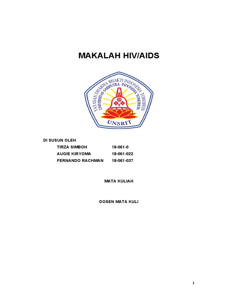 Makalah Ikm Hiv Aids | PDF