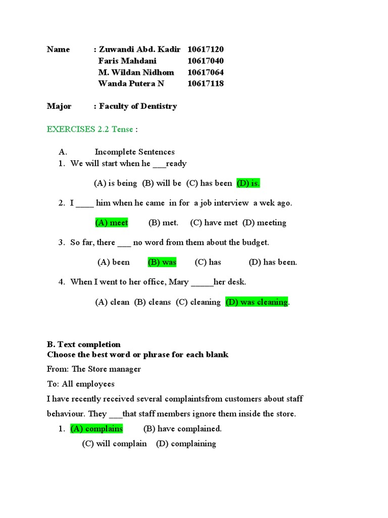 Soal Basing | PDF | Business
