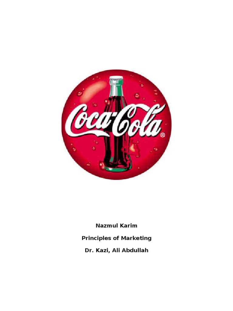 Coca Cola | PDF | Coca Cola | The Coca Cola Company