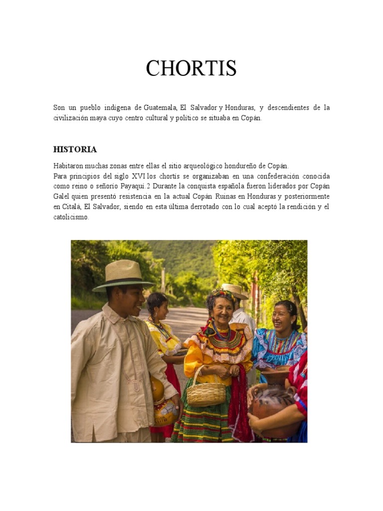 CHORTIS | PDF | Ropa | Religión y creencia