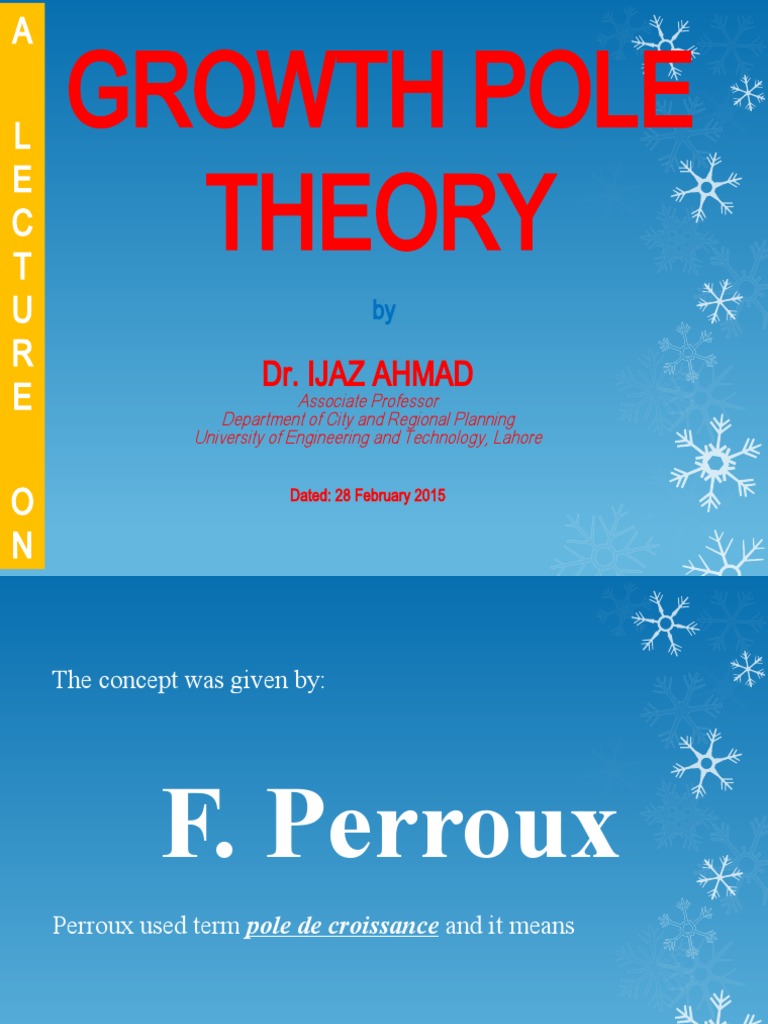 Growth Pole Theory | PDF | Input–Output Model | Economic Growth