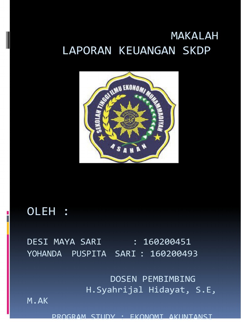 Makalah Penyusunan Laporan Keuangan SKPD | PDF