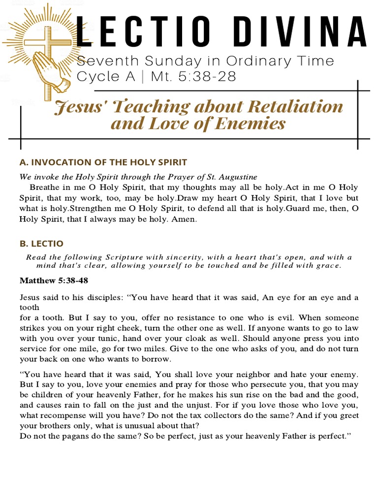 Lectio Divina Sample | Download Free PDF | Cain And Abel | Christianity