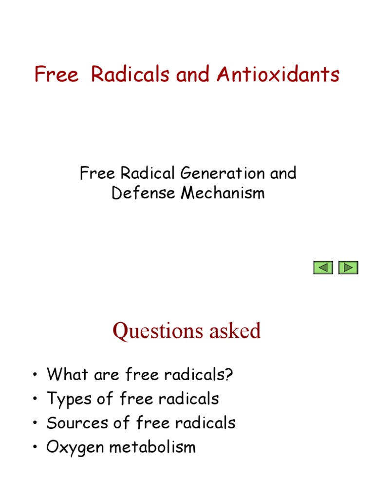 Radikal Bebas Dan Antioksidant | PDF | Antioxidant | Radical (Chemistry)