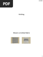 4 Basic Weft Knit Structure | PDF | Knitting | Textiles