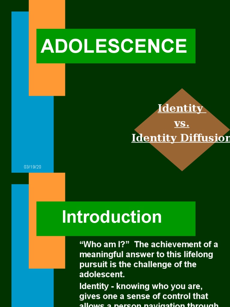 Identity Formation | PDF | Identity (Social Science) | Adolescence