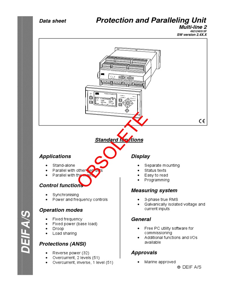PPU-2 Data Sheet 4921240313 UK | PDF | Electrical Impedance | Power Supply