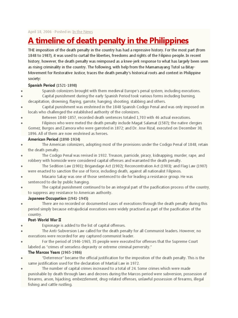 Death Penalty | PDF | Capital Punishment | Misconduct