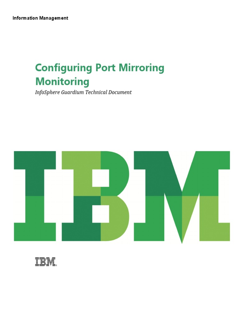 SPAN Port Mirroring - Tech PDF | PDF | Trademark | Computer Network