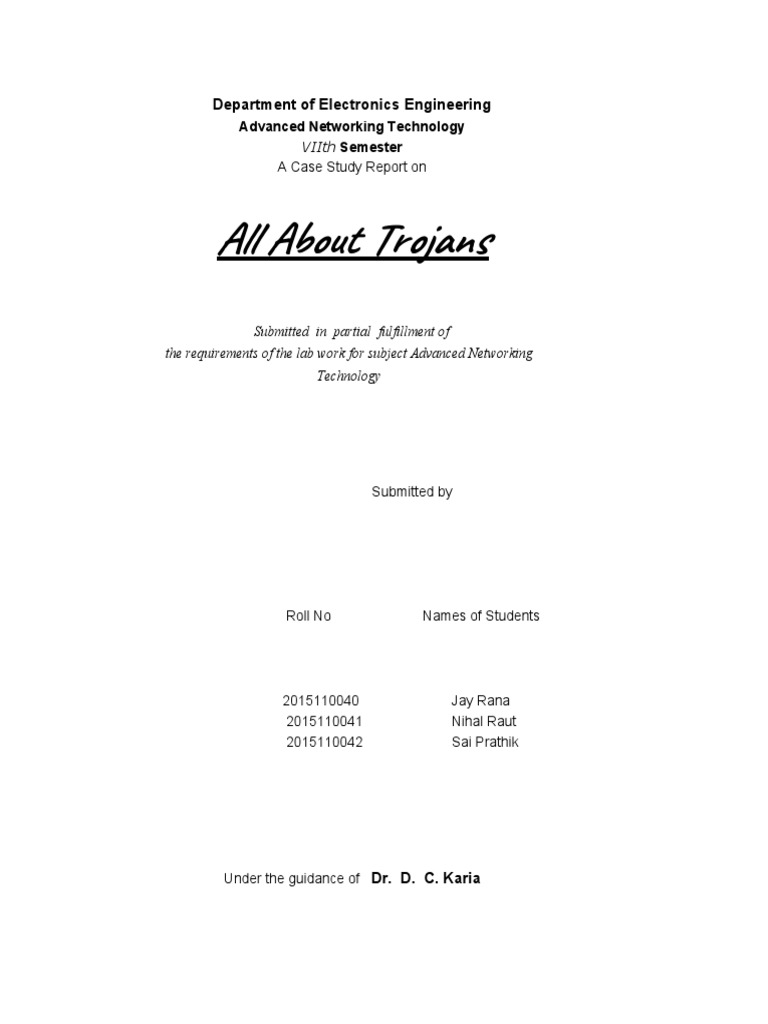 What Is Trojan | PDF | Computer Virus | Malware