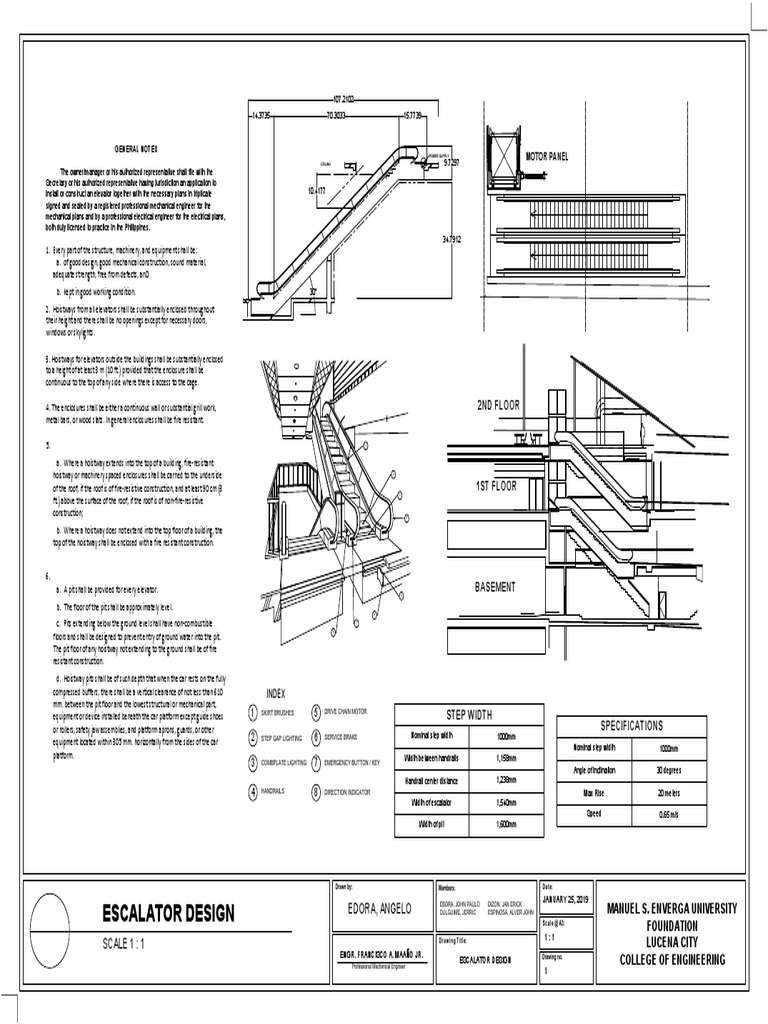 Escalator Design | PDF | Escalator | Elevator