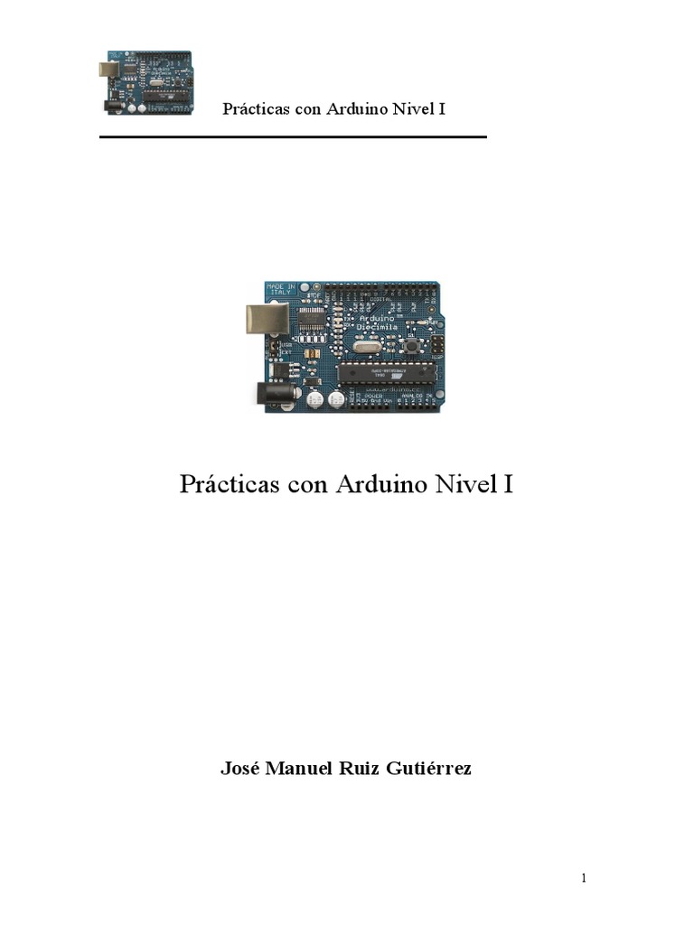 Practicas Con Arduino Nivel I | PDF | Sensor | Resistor Practicas Con Arduino Nivel I | PDF | Sensor | Resistor