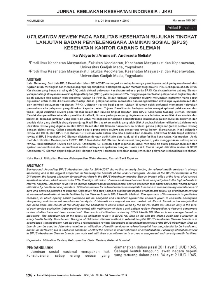 Utilization Review PDF | PDF