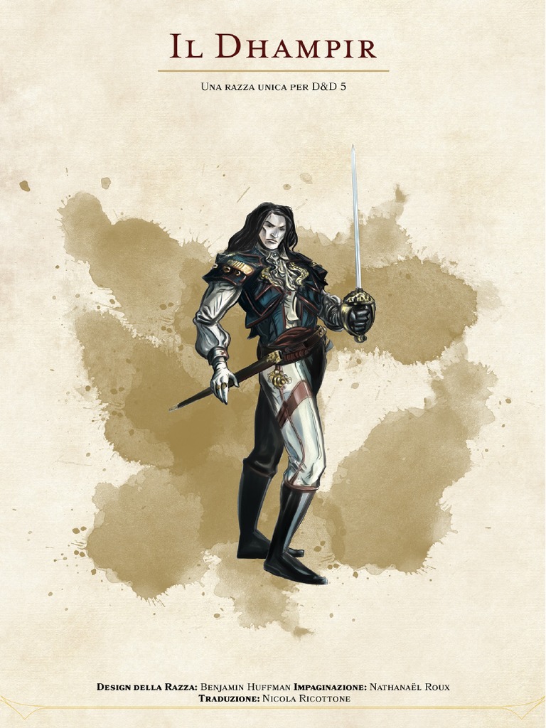 Dhampir Race | PDF