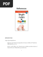 Brain Rules Study Guide | PDF | Brain | Attention
