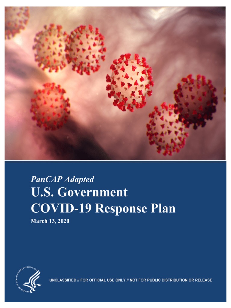 Us Covid 19 Response Plan Pdf Emergency Management United States