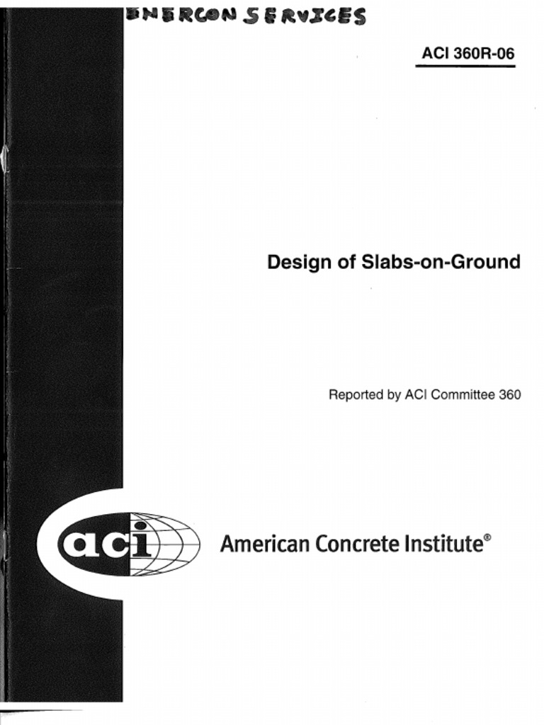 Aci 360R-2006 PDF | PDF