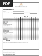 Chain Block Inspection Checklist Form | PDF